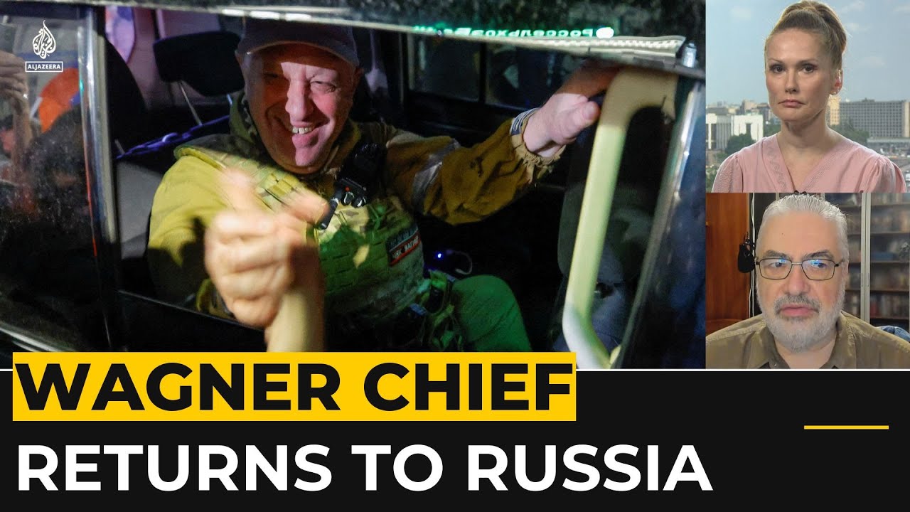 After brief exile in Belarus, Wagner boss in Russia: Lukashenko - The ...