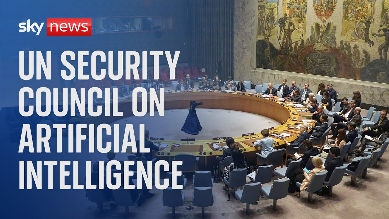 Watch live: UN Security Council on Artificial Intelligence - The Global ...