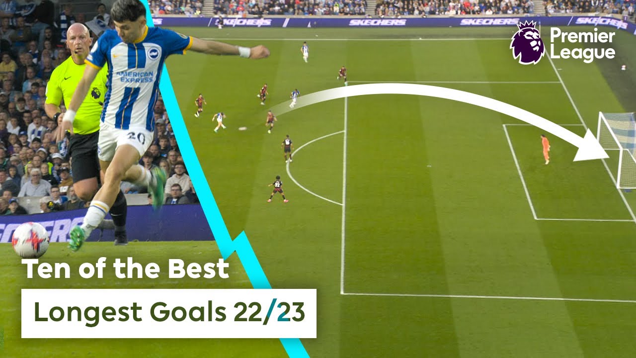 10 of the BEST LONGEST GOALS of 2022/23 | Premier League - The Global ...