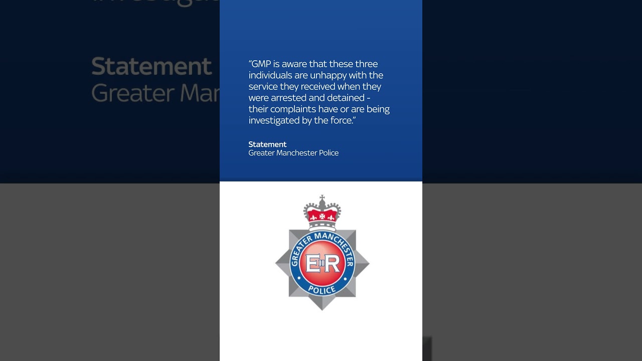 Woman claims Greater Manchester Police officers were 'heavy handed ...