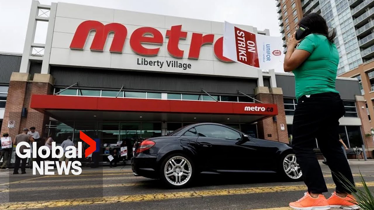 Metro grocery strike: 3,700 workers walk off job, closing 27 stores ...