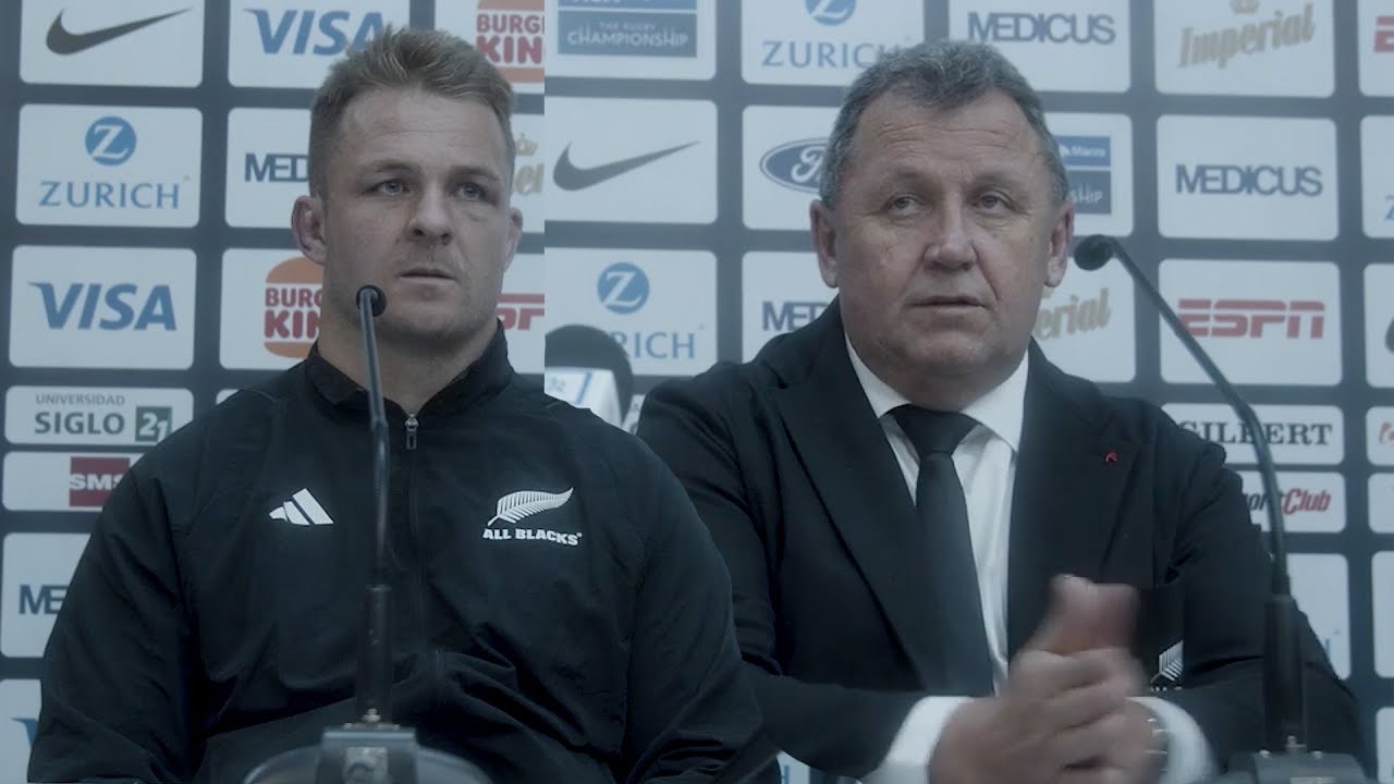 Sam Cane & Ian Foster react to New Zealand's big win over Argentina in ...