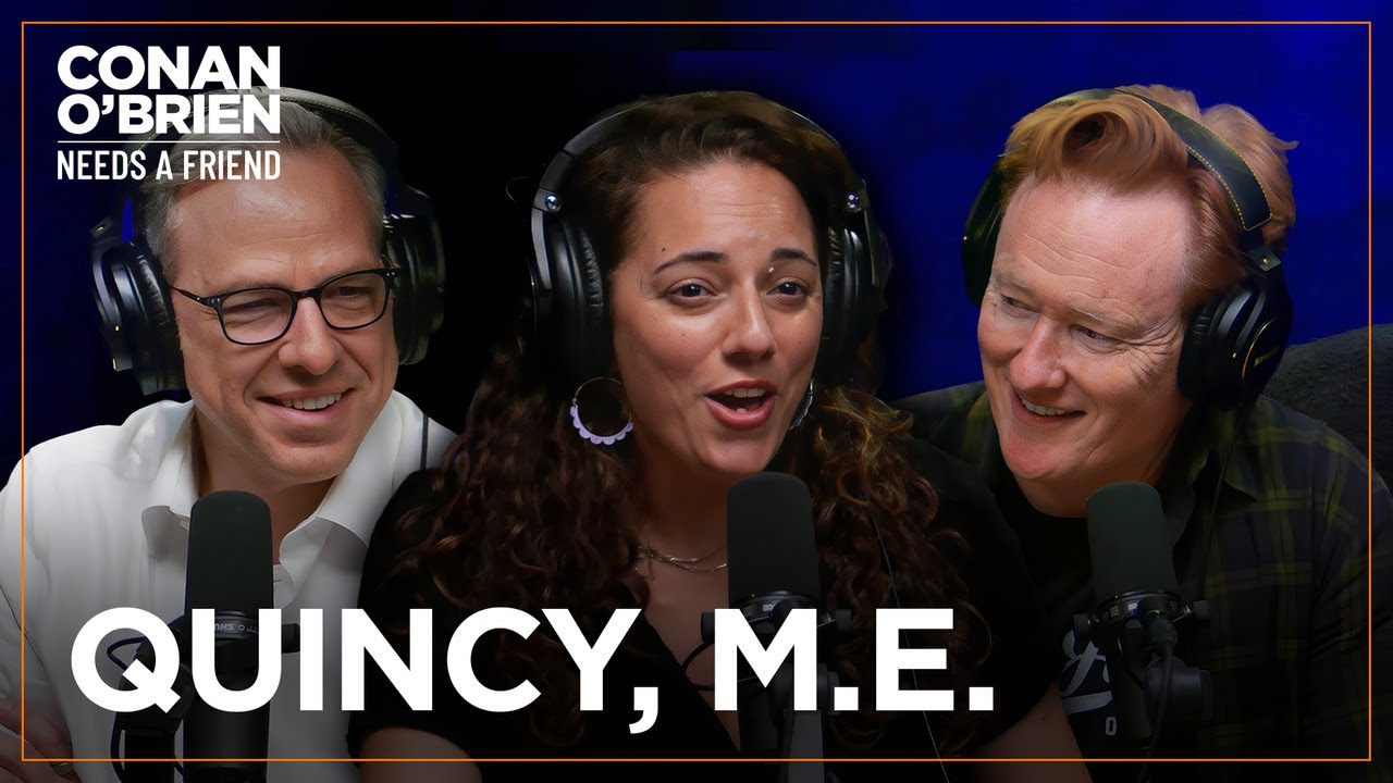Jake Tapper & Conan Convince Sona To Watch “Quincy M.E.” | Conan O ...