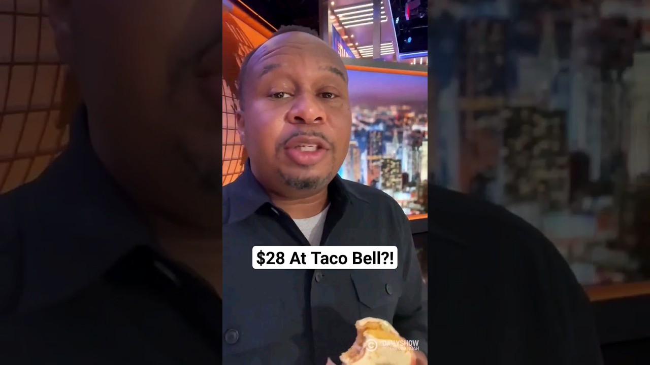 $28 worth of Taco Bell? Get well soon, Scott #dailyshow #comedy #shorts ...