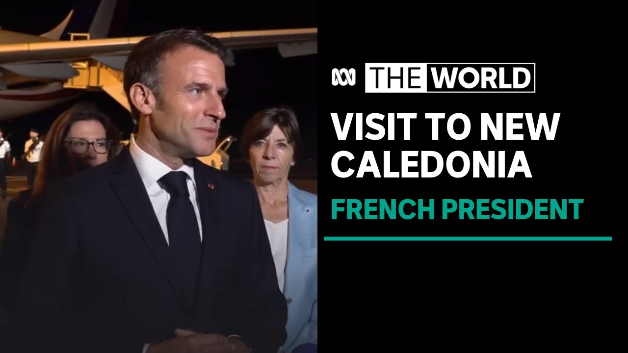French President begins week-long tour of the Pacific in New Caledonia ...