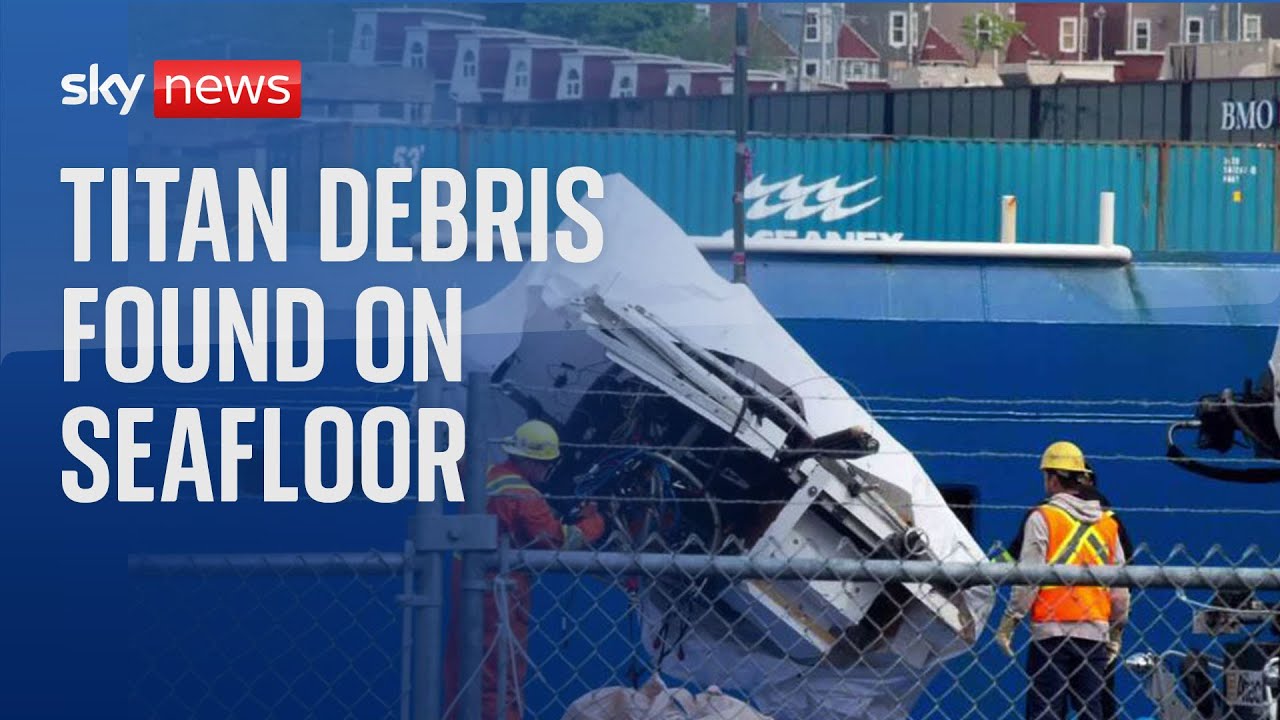 Titan submersible debris found 'shortly after' search vessel arrived on ...