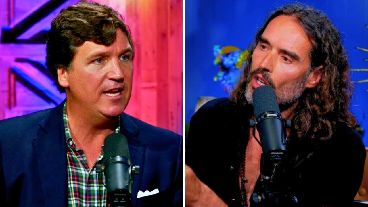 Tucker Carlson & Russell Brand On Leaving Fox, Jan 6th & Trump | FULL ...