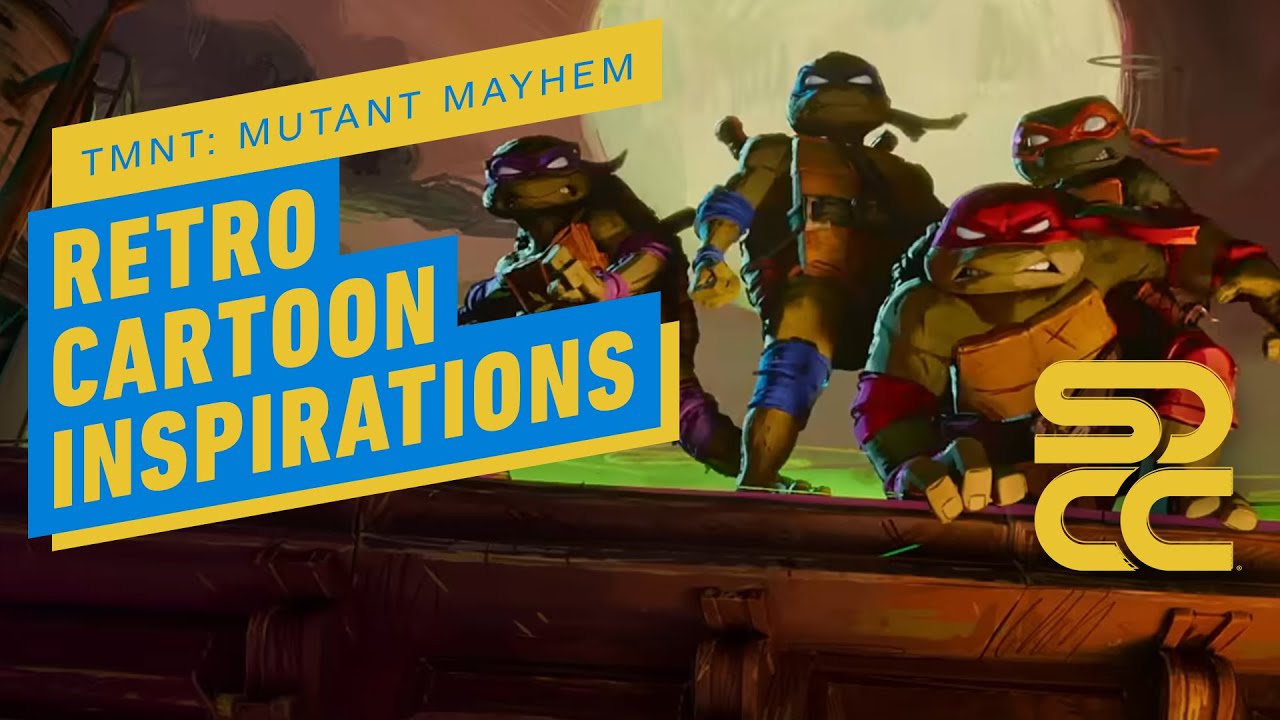 TMNT: Mutant Mayhem Director's Retro Cartoon Inspirations | Comic Con ...