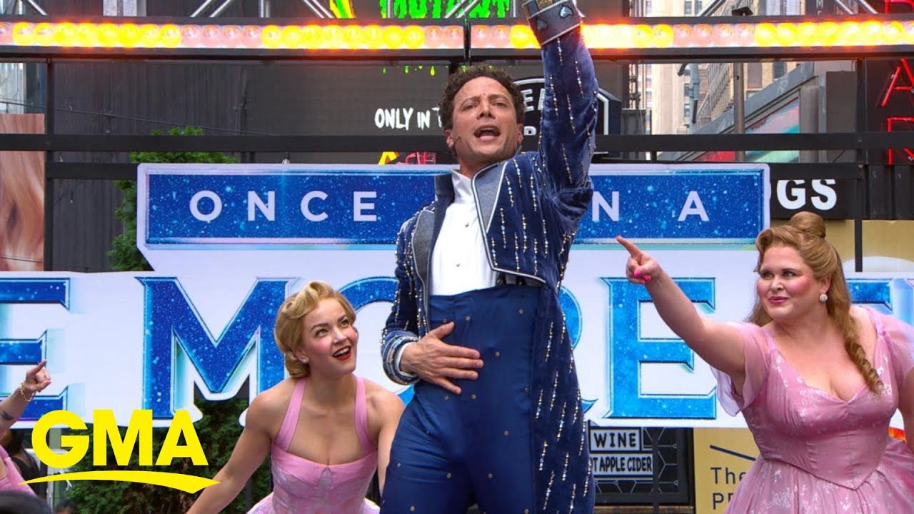 'Once Upon a One More Time' Broadway cast performs 'Circus' l GMA - The ...