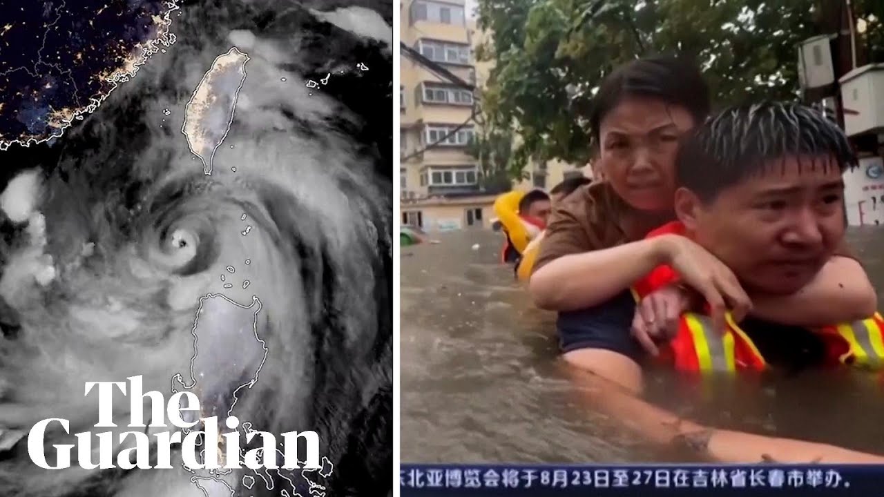Typhoon Doksuri makes landfall in eastern China causing floods and ...