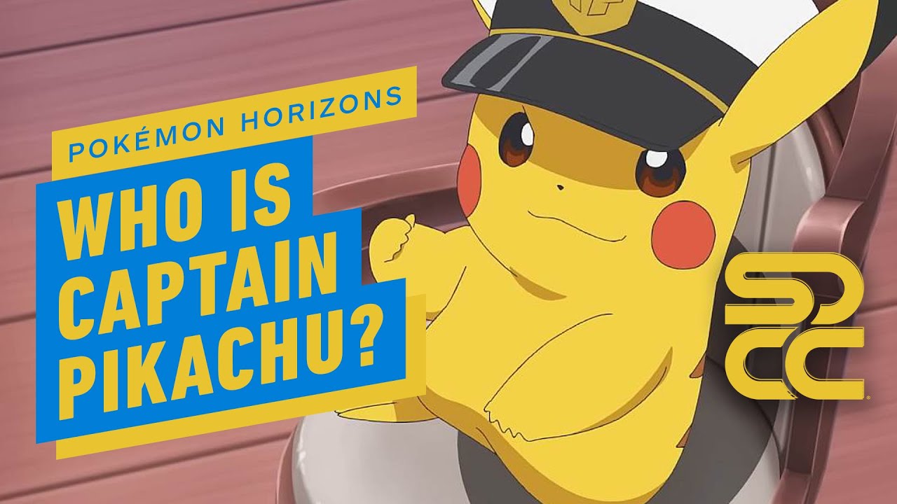 Who Is Pokémon Horizons' Captain Pikachu? | Comic Con 2023 - The Global ...