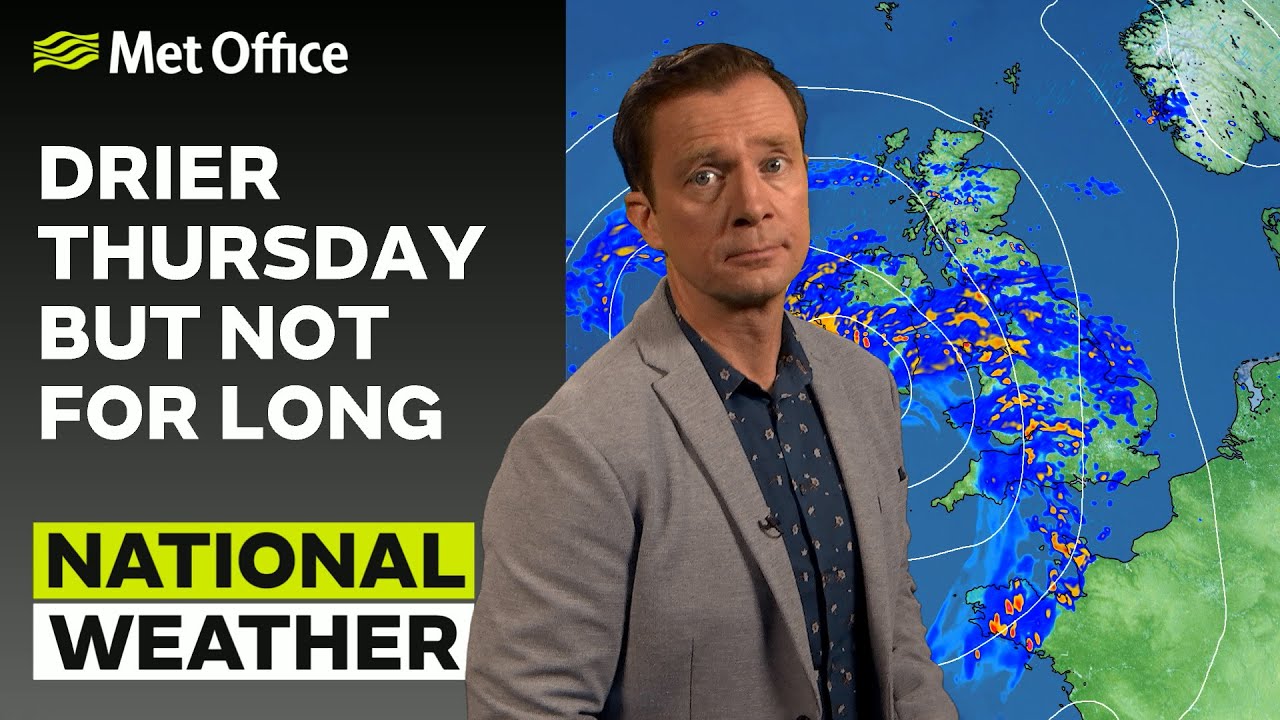 12/07/23 – More wet and windy to come– Evening Weather Forecast UK ...