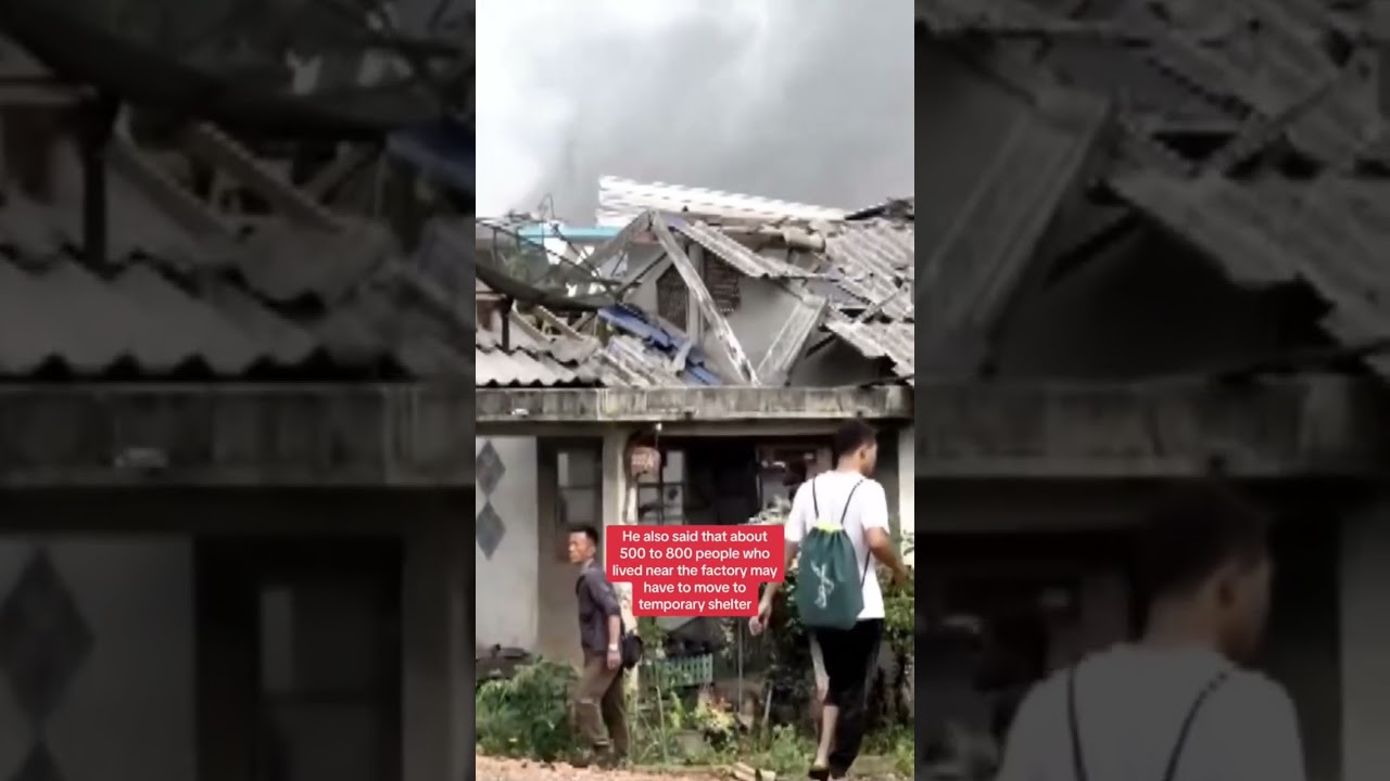 Deadly blast at Thai fireworks warehouse kills at least nine - The ...