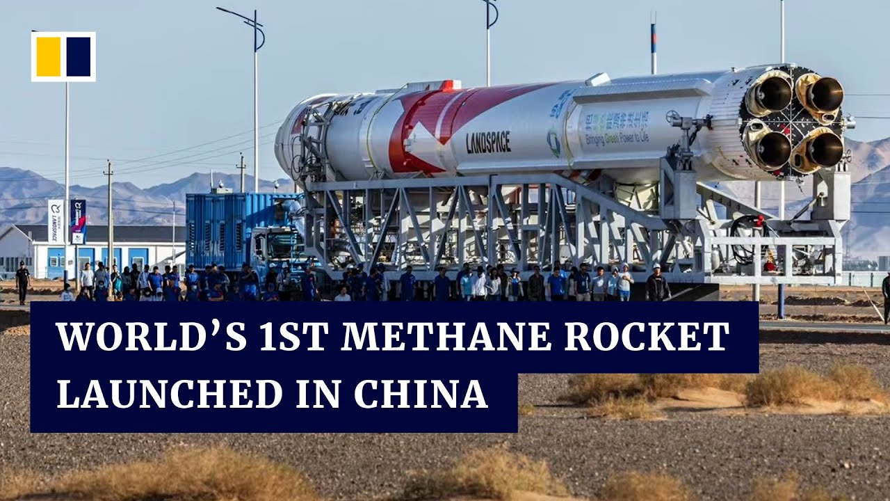 China beats SpaceX with world’s first methane-powered rocket launch ...