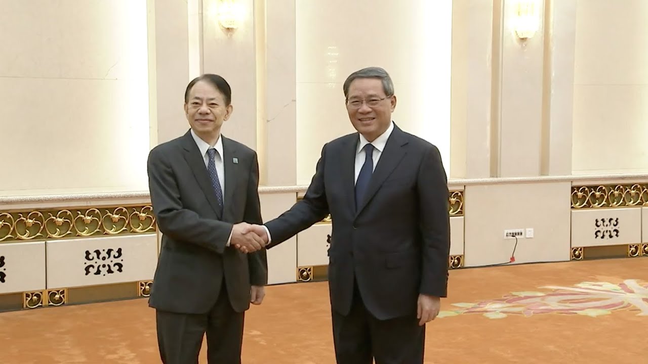 Chinese Premier Li Qiang meets with ADB President Masatsugu Asakawa ...