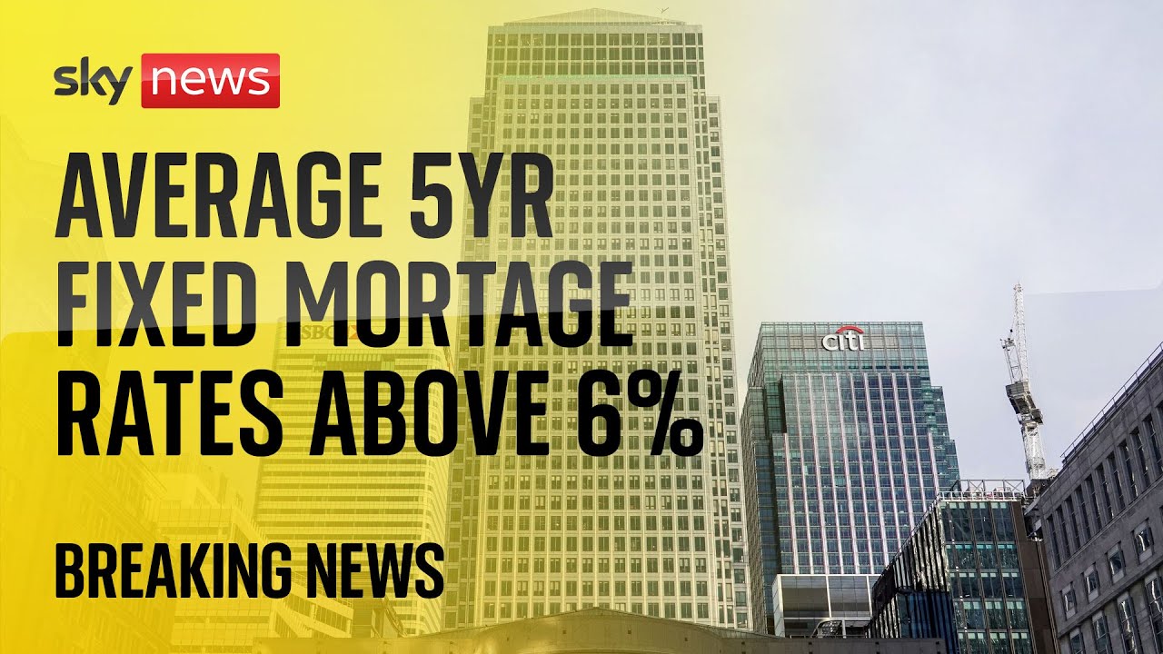 Banking Rates: Five-year fixed mortgage rate nudges over 6% - The ...