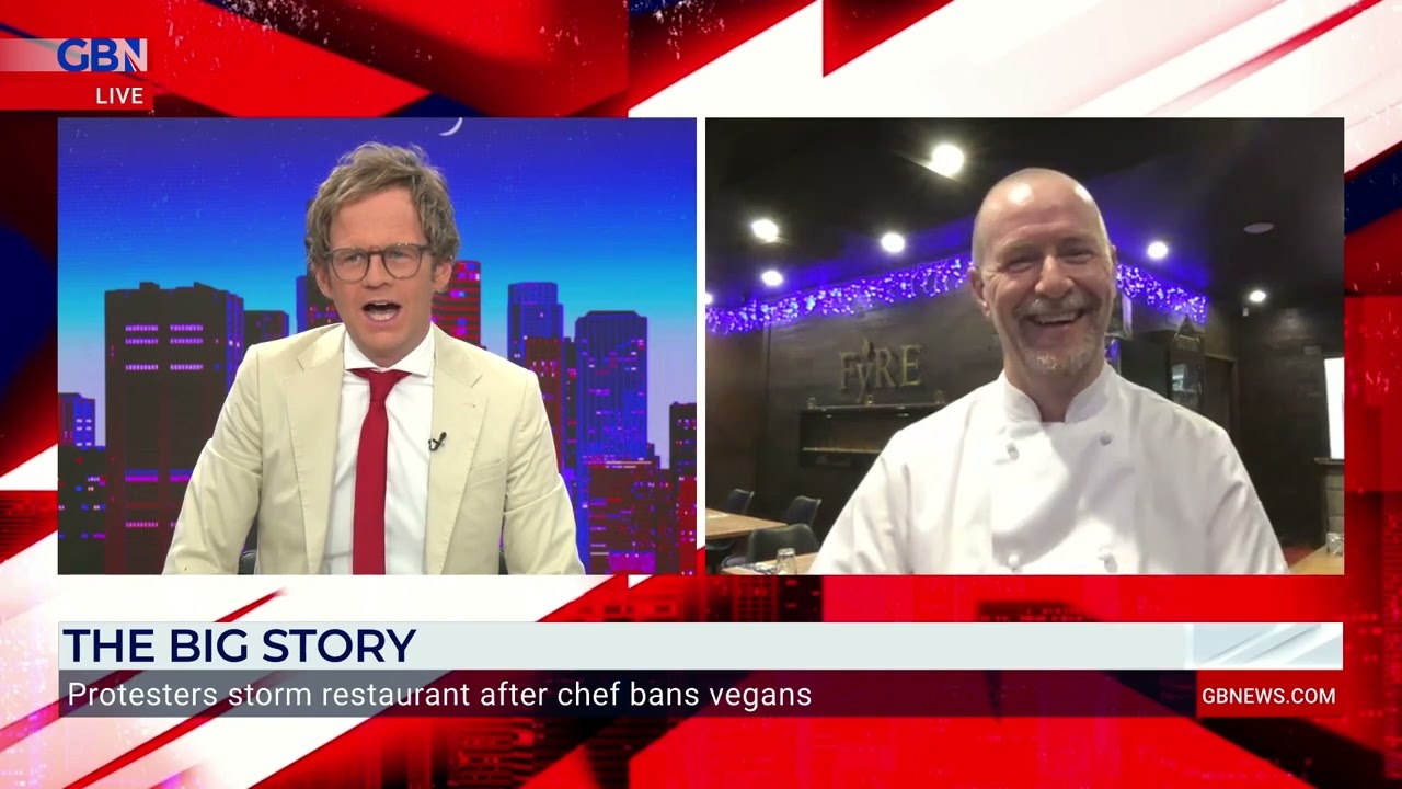 Celebrity Chef John Mountain bans vegans from restaurant: The activists ...