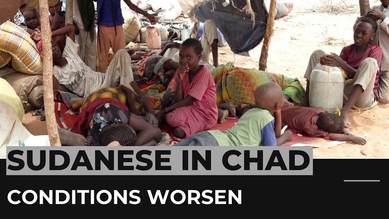 Sudanese refugees in Chad: Camp conditions worsen as agencies ...
