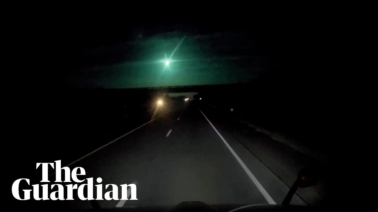 Green meteor traverses night sky in Louisiana - The Global Herald