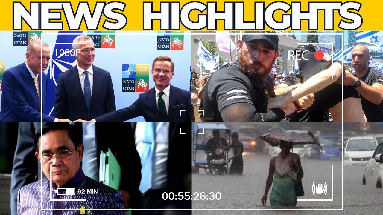 Sweden joining NATO - Israel judicial overhaul - India floods | Al ...