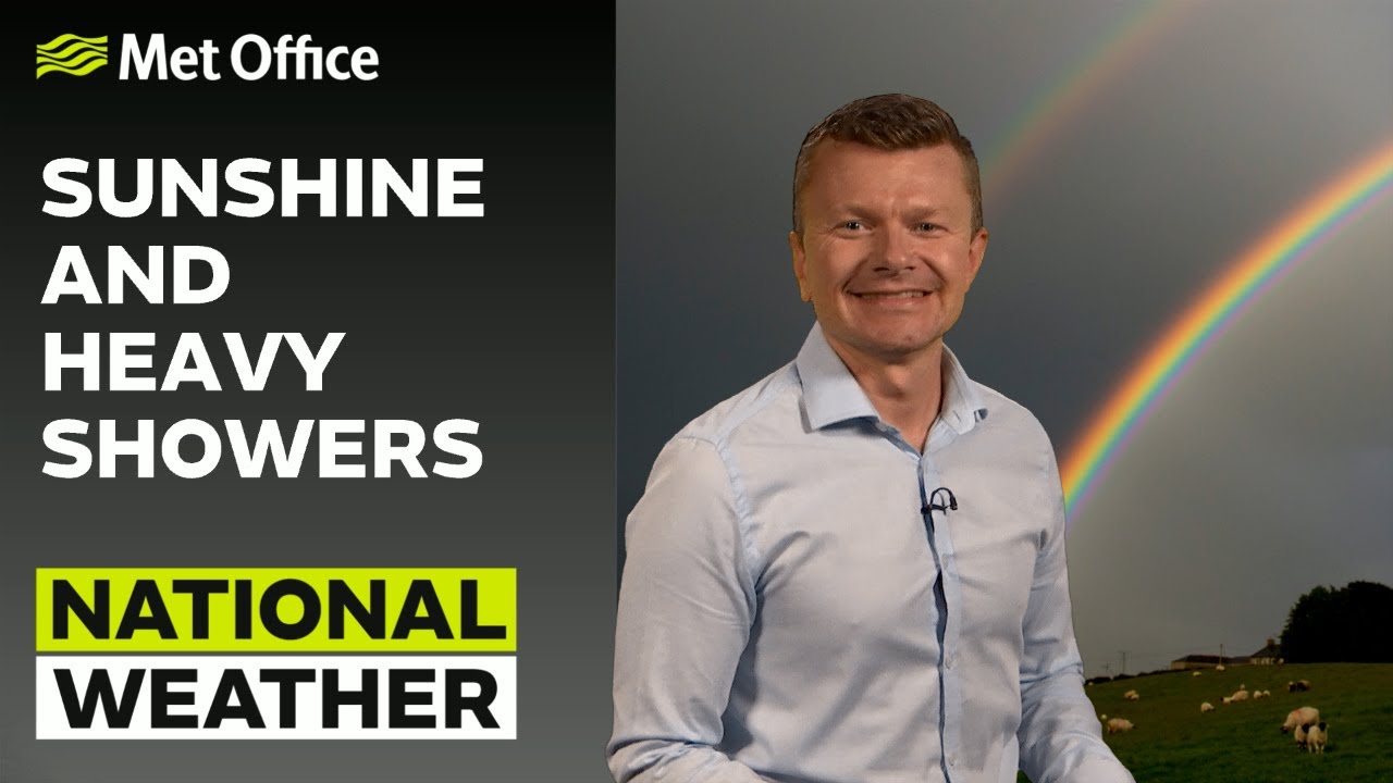 09/07/23 – Further Sunshine and Showers – Afternoon Weather Forecast UK – Met Office Weather ...