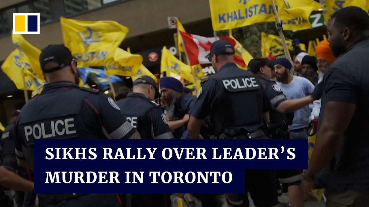 Unsolved murder of Sikh leader sparks duelling protests in Toronto ...