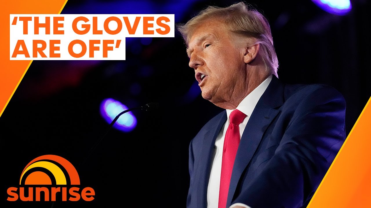 Donald Trump's fighting words for Joe Biden: 'the gloves are off' - The ...