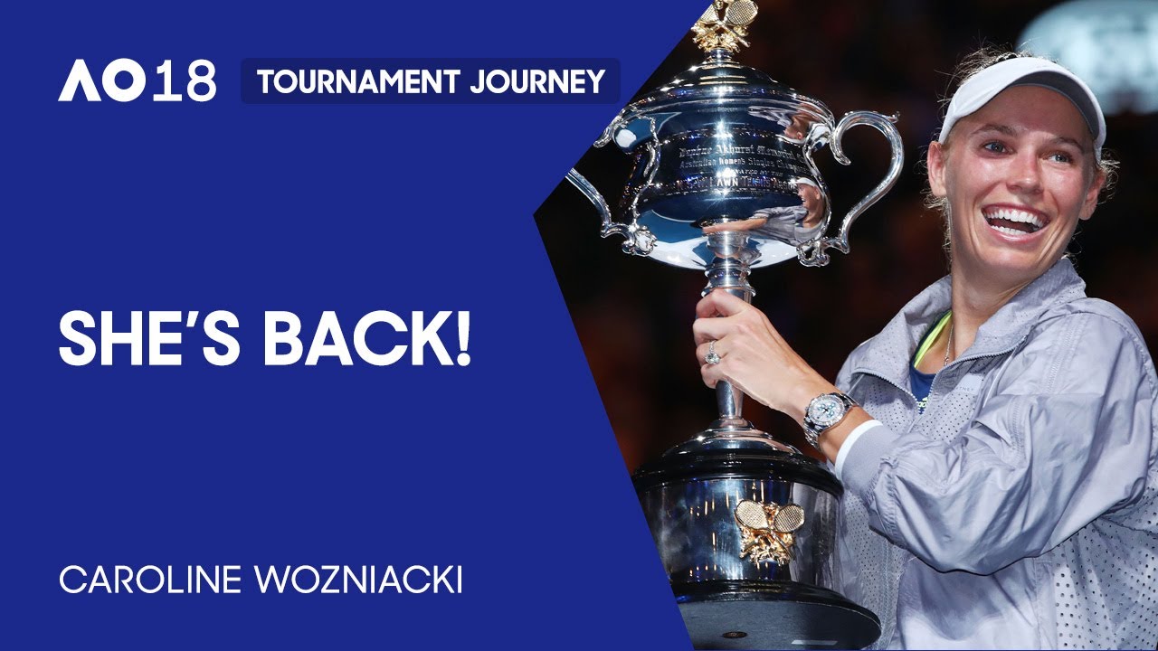 Caroline Wozniacki's Grand Slam Title-Winning Tournament | Australian ...