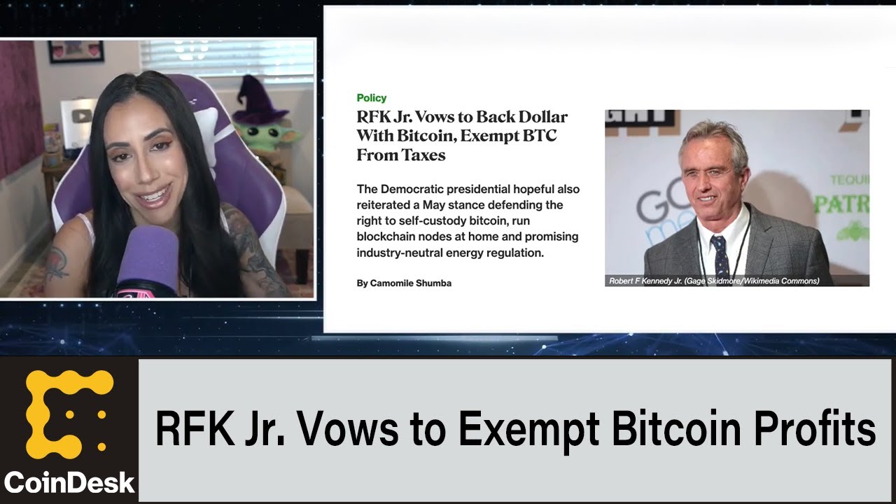 Presidential Candidate RFK Jr. Vows to Exempt Bitcoin Profits From ...