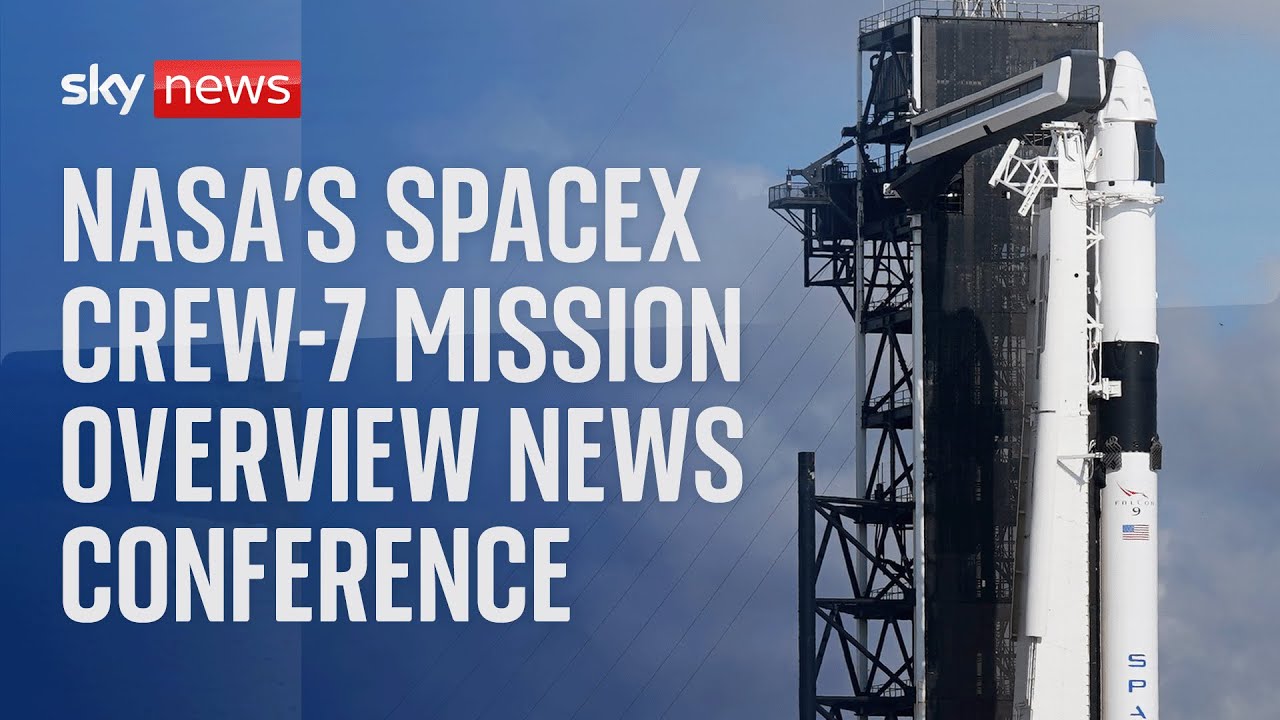 Watch live: News conference with NASA's SpaceX Crew-7 - The Global Herald