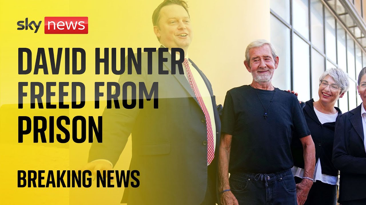 David Hunter who killed terminally ill wife in Cyprus freed from prison ...