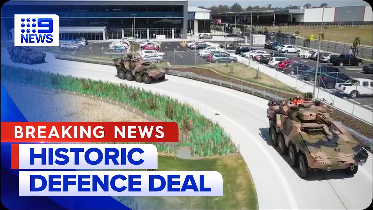 Australia signs largest ever defence deal | 9 News Australia - The ...