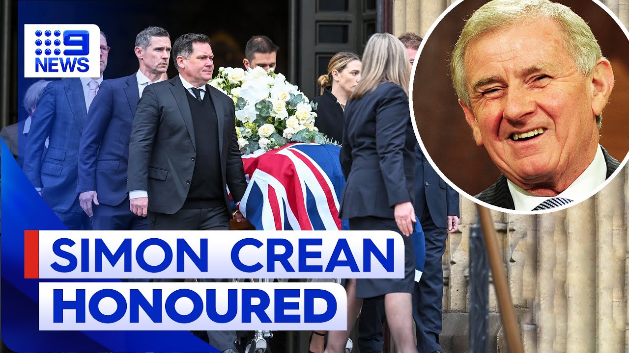 Simon Crean honoured at state funeral in Melbourne | 9 News Australia ...
