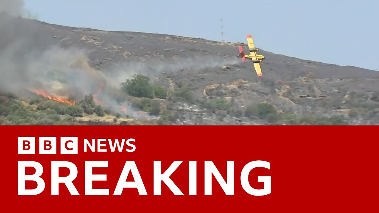 Greece wildfires: Pilots die after firefighting plane crash - BBC News - The Global Herald