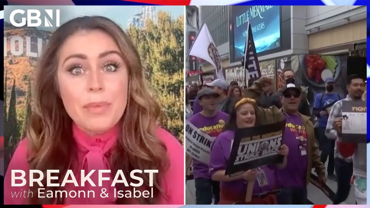Writers Strike could TAKE DOWN Hollywood: Kinsey Schofield with the ...