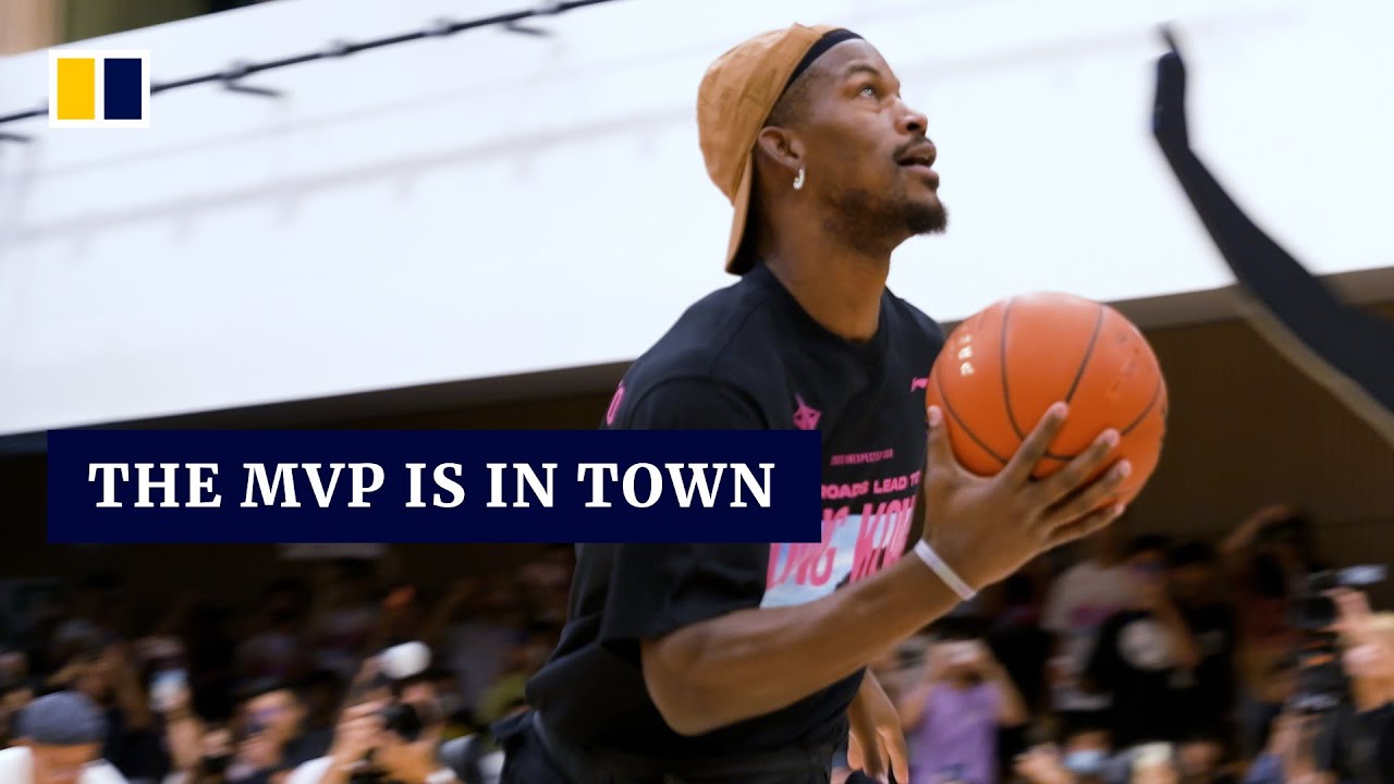 NBA star Jimmy Butler joins Hong Kong fans on basketball court as he ...