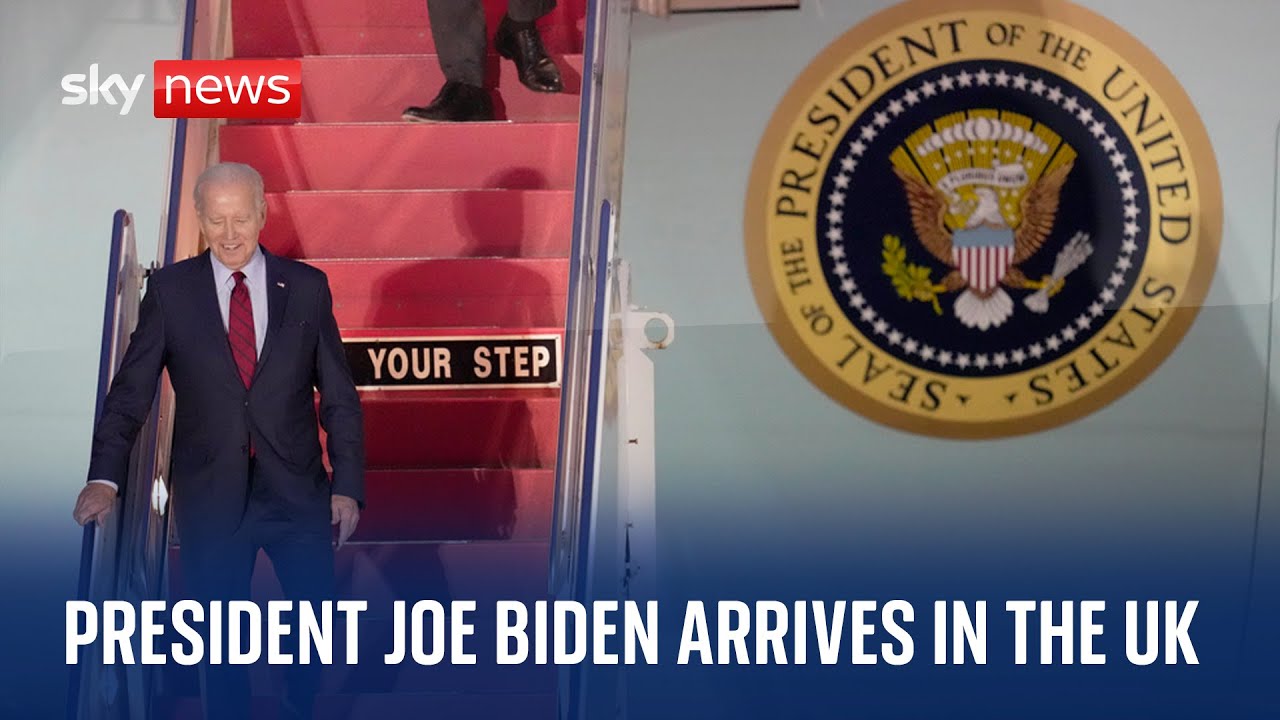 US President Joe Biden arrives in the UK - The Global Herald
