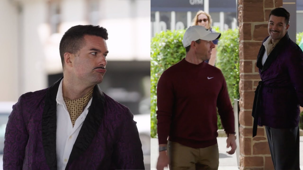 Troy Hawke Greets Best Golfers In The World (including Rory McIlroy ...