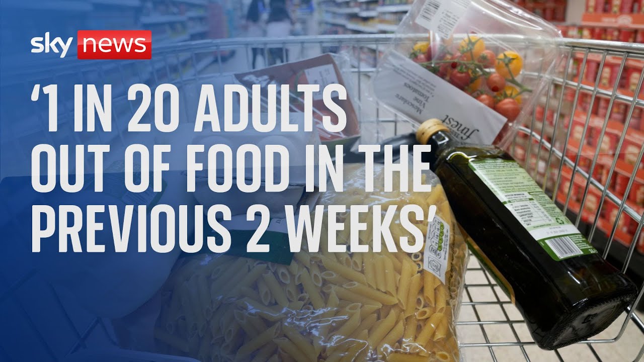 Cost of Living: One in 20 adults ran out of food in the previous two ...