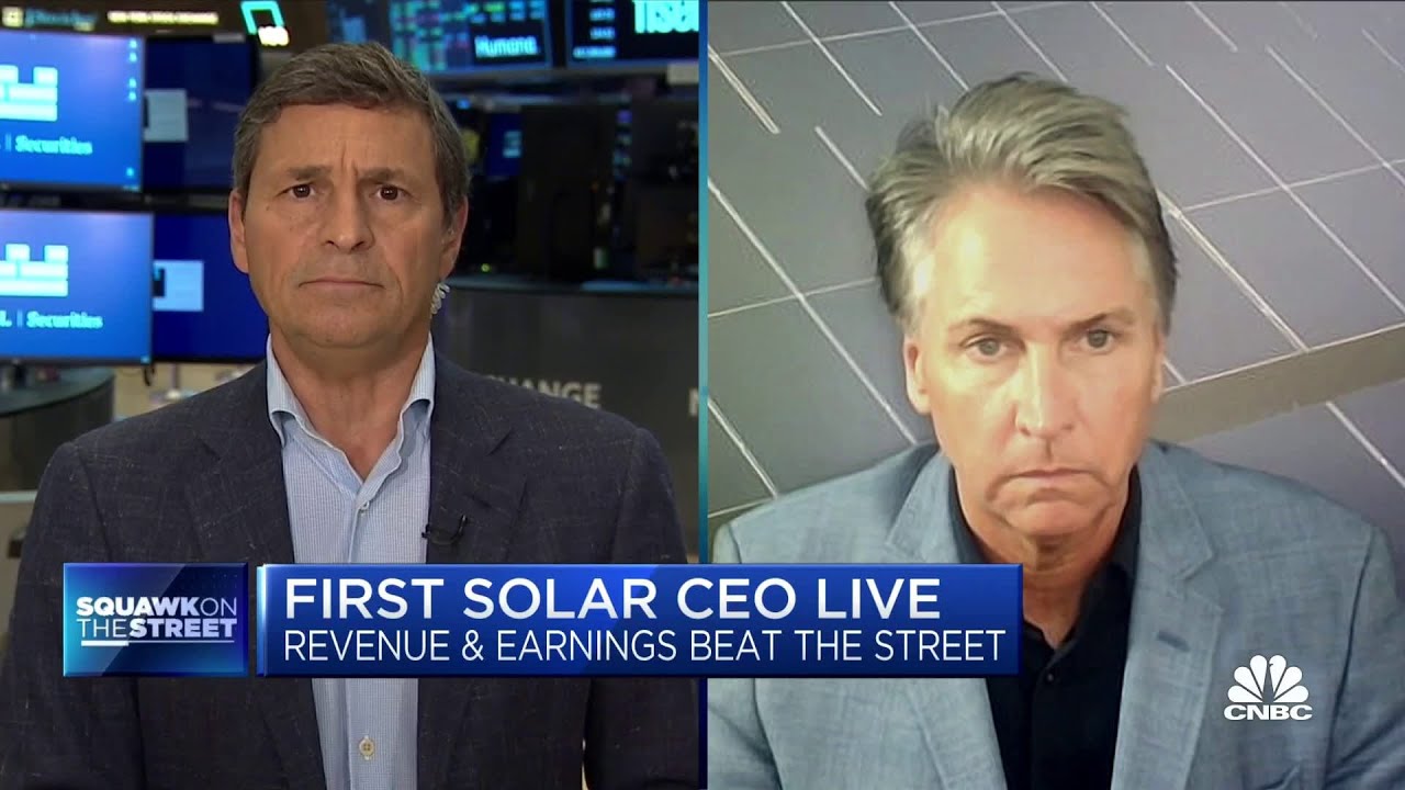 First Solar CEO: New facility plans driven by high demand and backlog ...
