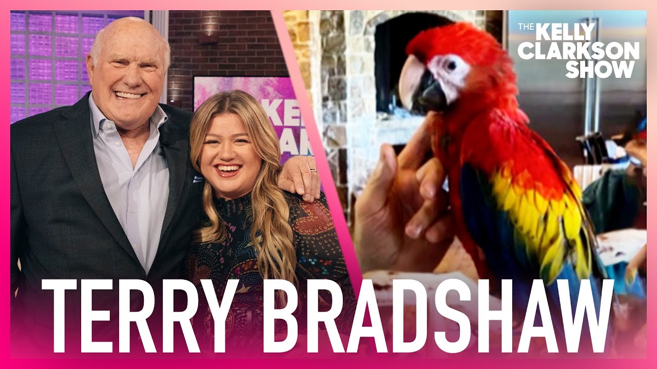 Kelly Clarkson Convinces Terry Bradshaw To Name His New Parrot 'Tim ...