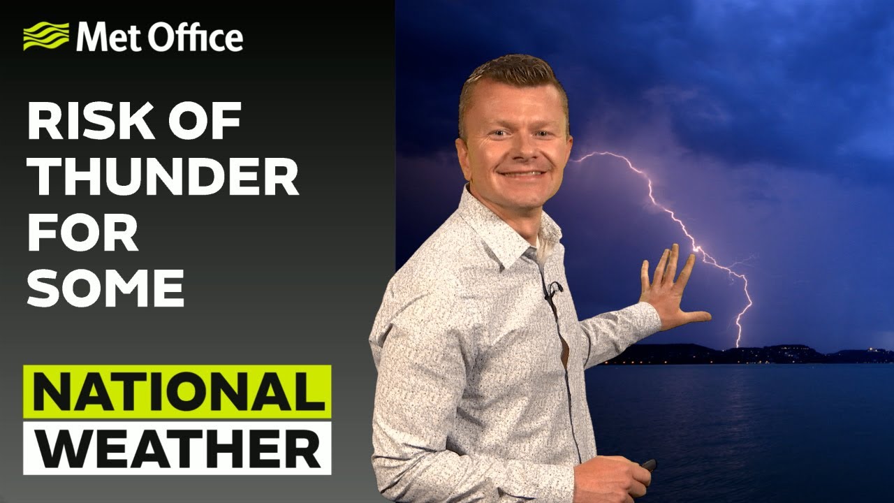 08/07/23 – Heavy and Thundery Showers – Afternoon Weather Forecast UK ...