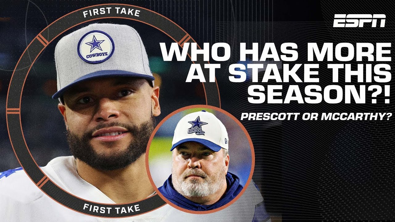 Stephen A. explains why Dak Prescott has more at stake than Mike ...