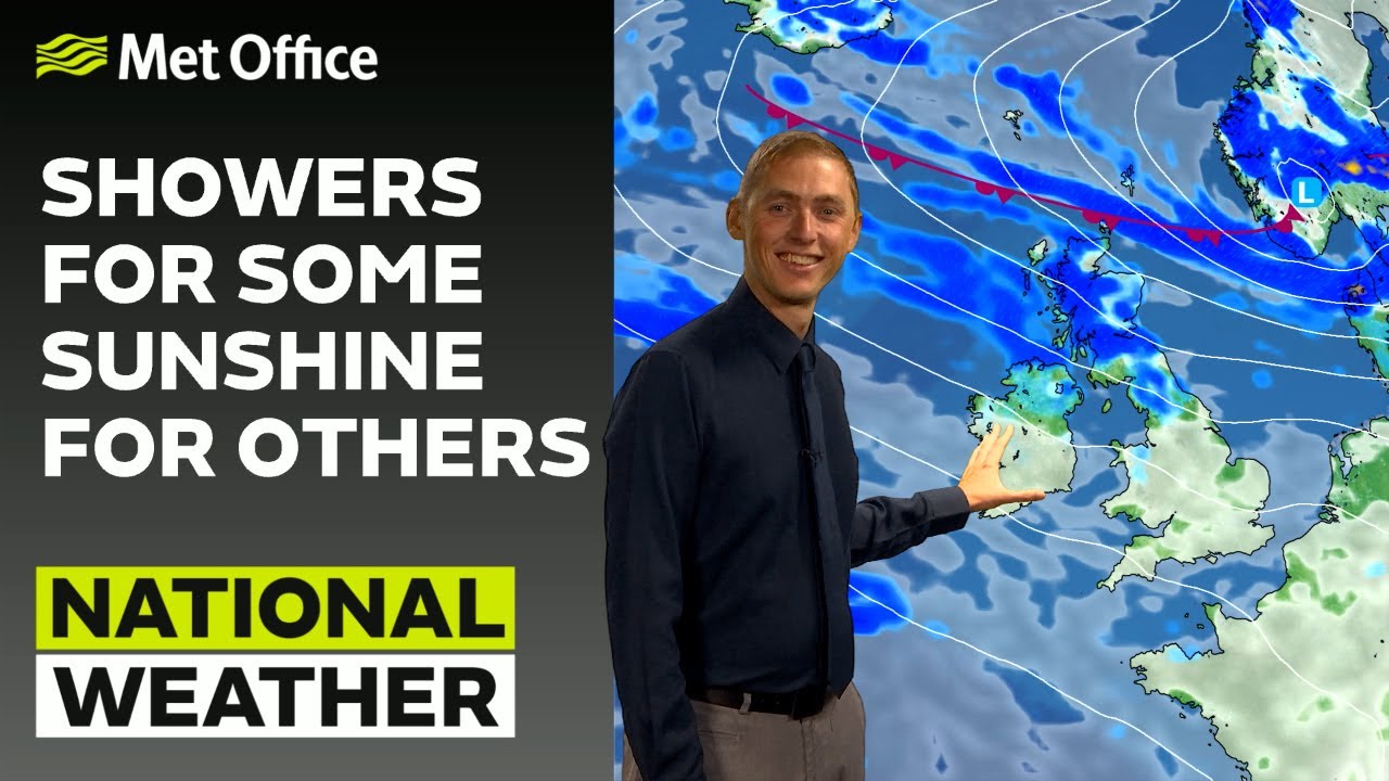 01/07/23 –Showers for some Sunshine for others– Evening Weather Forecast UK – Met Office Weather ...