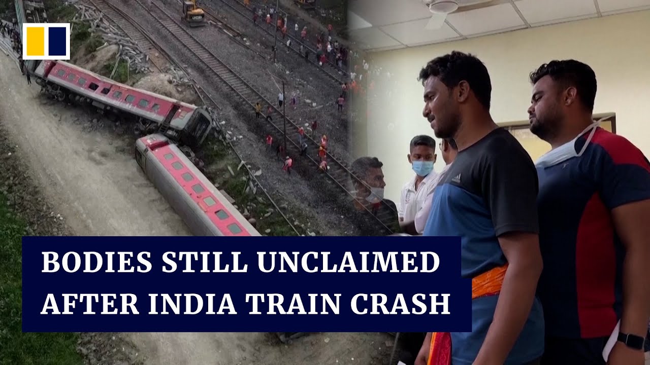 Dozens of bodies of India train crash victims unclaimed, unidentified ...