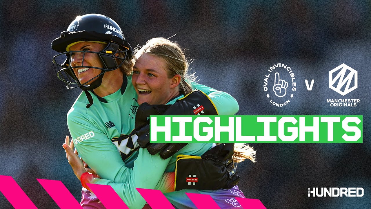 Sensational Comeback! | Highlights - Oval Invincibles v Manchester ...