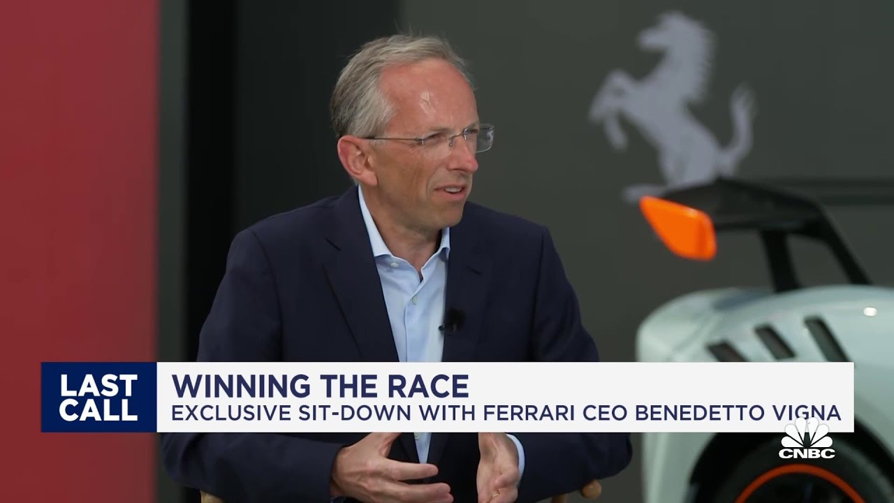 Ferrari CEO Benedetto Vigna: The first electric Ferrari will be ...