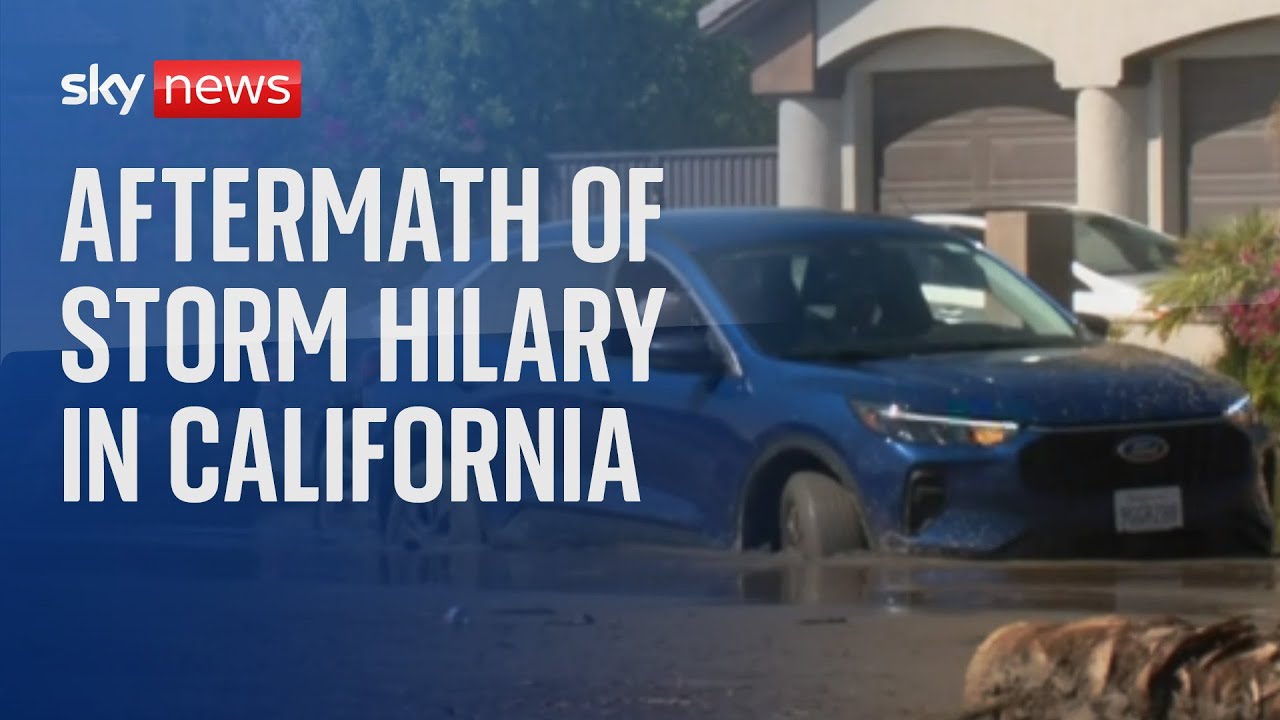 Watch live: Aftermath of Storm Hilary in California - The Global Herald