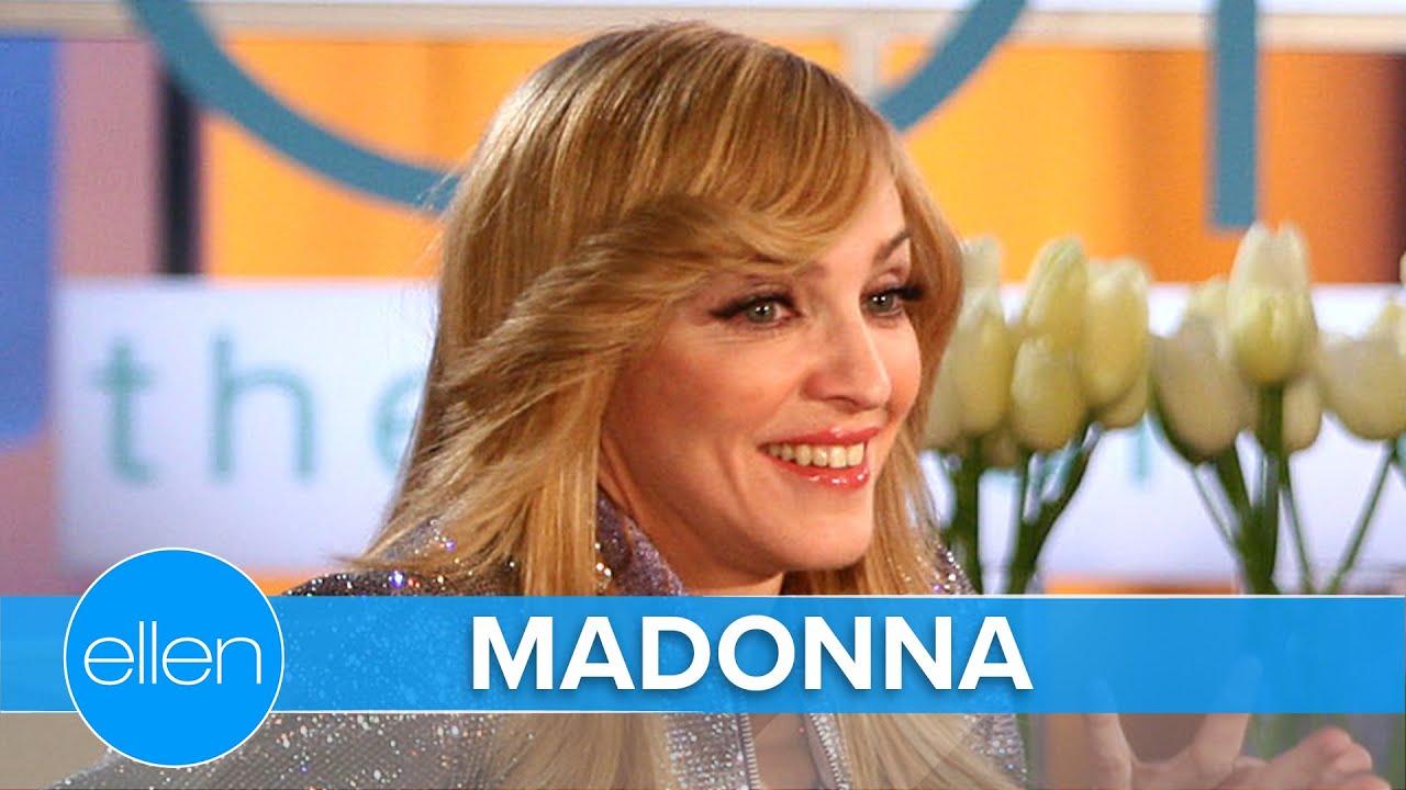 Madonna's First Appearance on The Ellen Show (Full Interview) - The ...