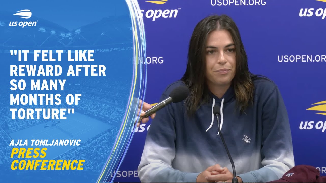 Ajla Tomljanovic Press Conference | 2023 US Open Round 1 - The Global ...